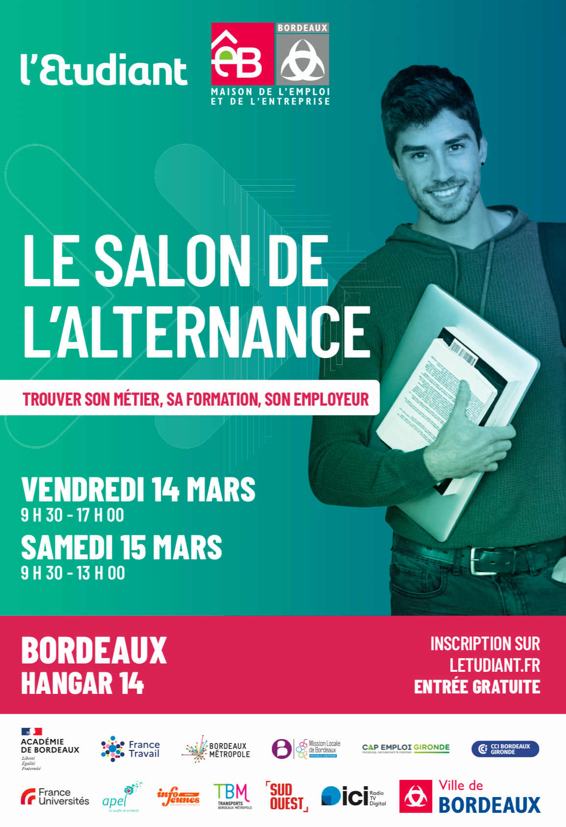 SALON DU RECRUTEMENT EN ALTERNANCE (SRA) - Bordeaux (33) | Cluster Odéys